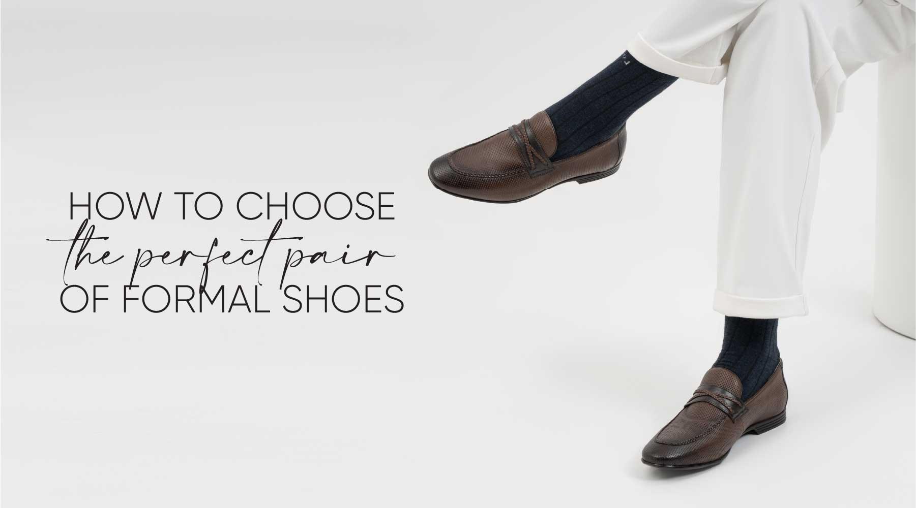 How to Choose the Perfect Pair of Formal Shoes – LOGO
