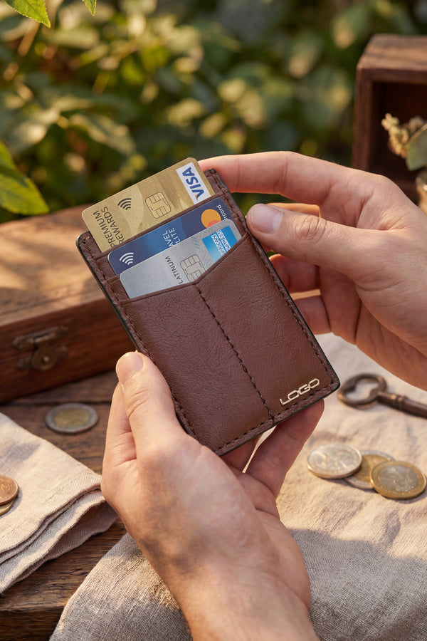 CARD WALLET CH466 BRA "RFID PROTECTION" – LOGO