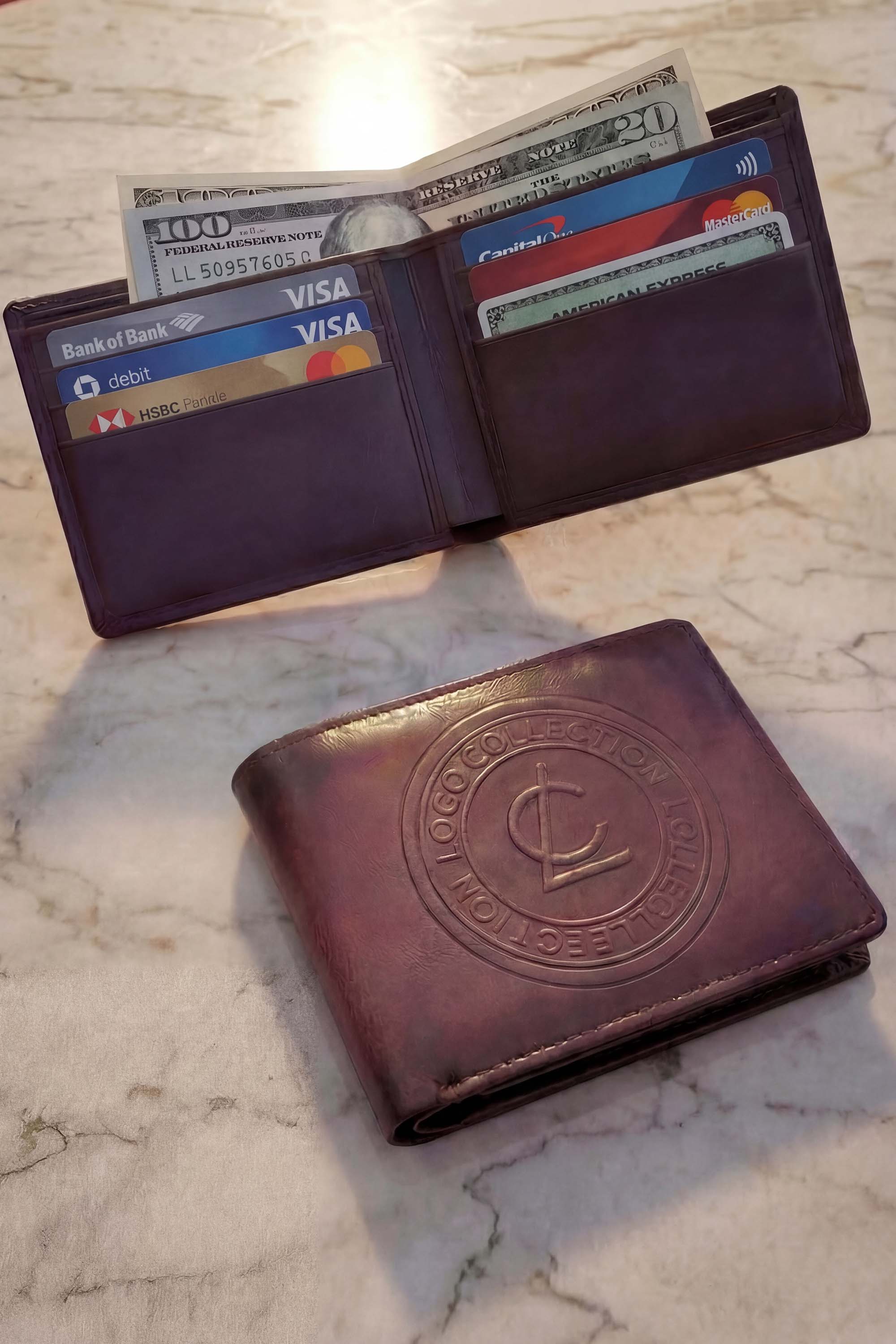 NOTE WALLET NW610 BRA "RFID PROTECTION" – LOGO